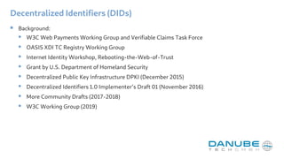 Masterclass on the DID Universal Resolver | PPT