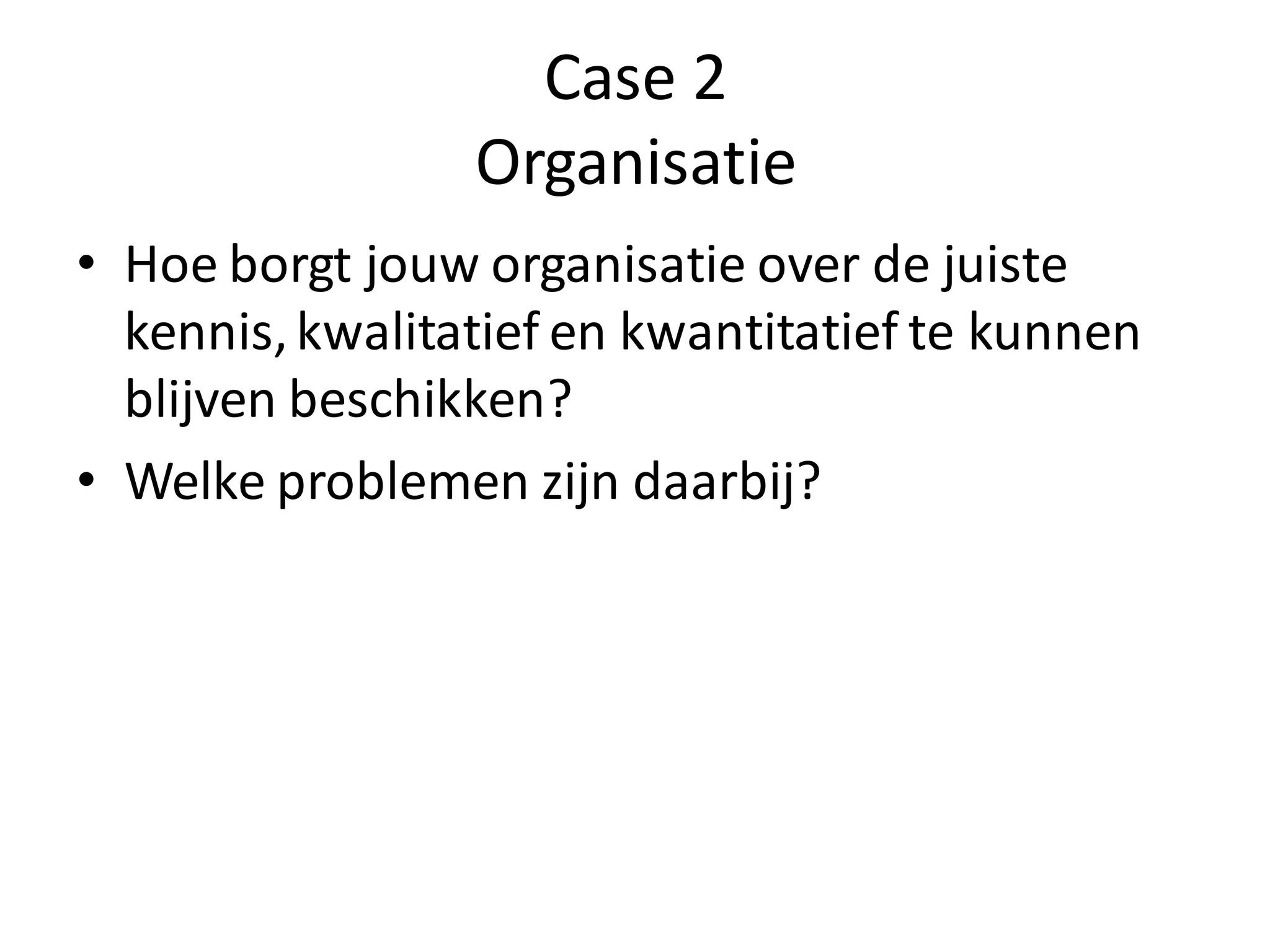 Masterclass Organisatie en Gis | PDF