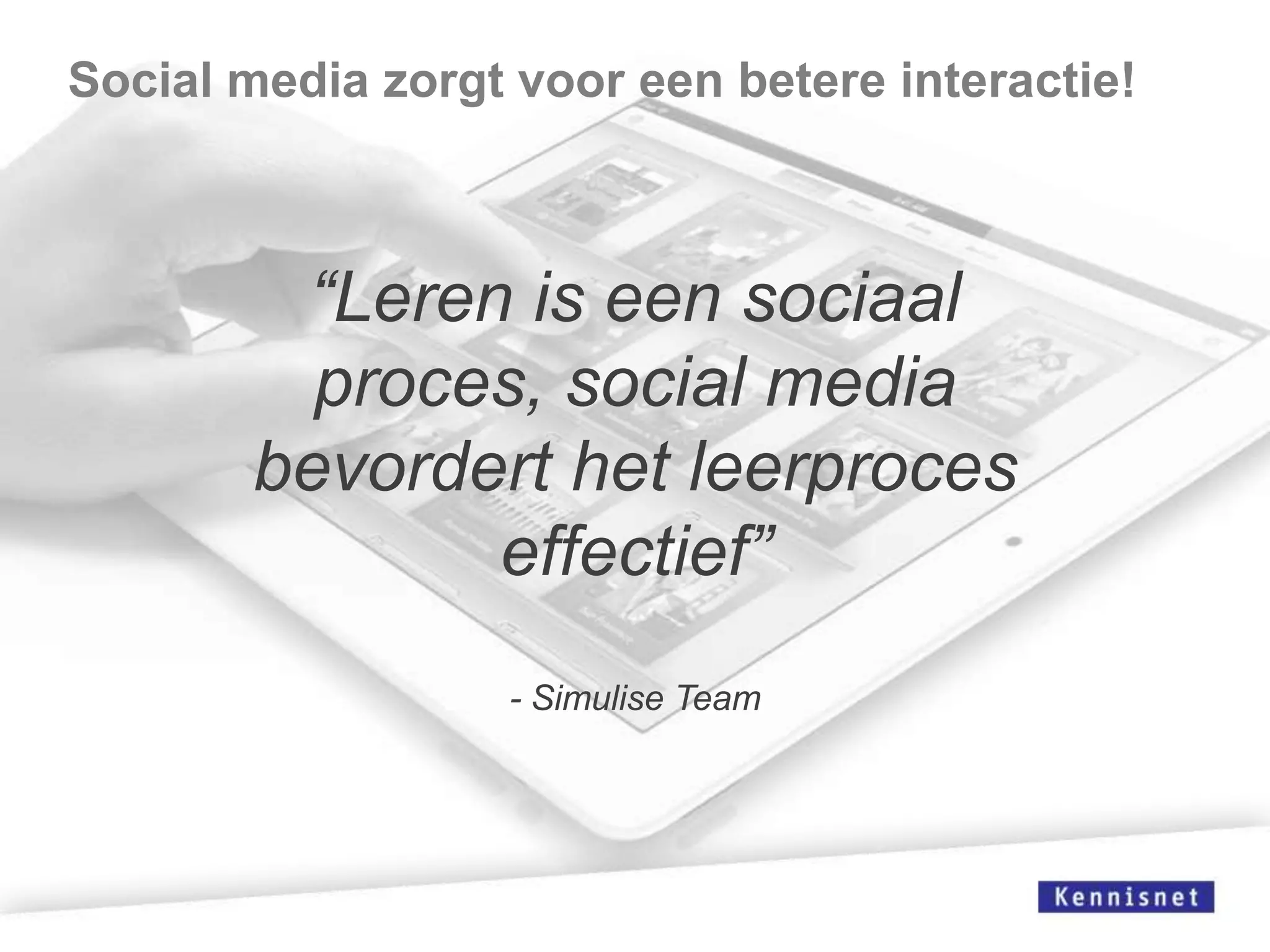 Masterclass overal leren | PPT