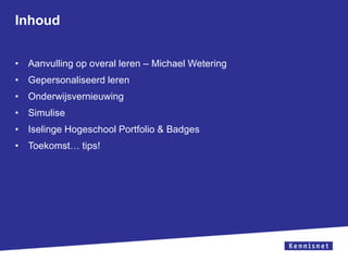 Masterclass overal leren | PPT