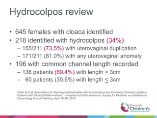 MasterClass presentation cloaca Lesley Breech | PDF