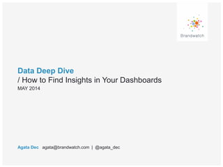 Brandwatch Masterclass: Data Deep Dive | PPT