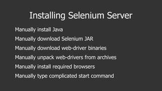 QA Fest 2019. Иван Крутов. Bulletproof Selenium Cluster | PPT