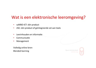 Masterclass toekomst ELO | PDF