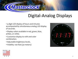 About Masterclock, Inc. | PPTX
