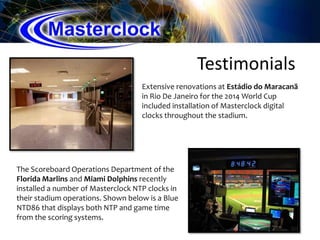 About Masterclock, Inc. | PPTX