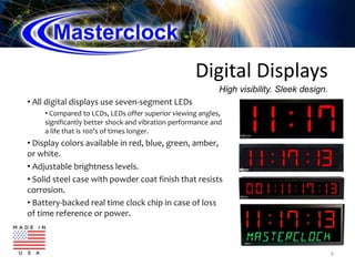 About Masterclock, Inc. | PPTX