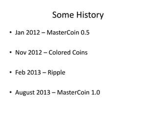 Mastercoin