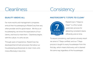 MasterCorp Hospitality Services | PDF