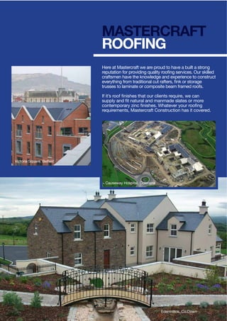 An introduction to Mastercraft Construction | PDF