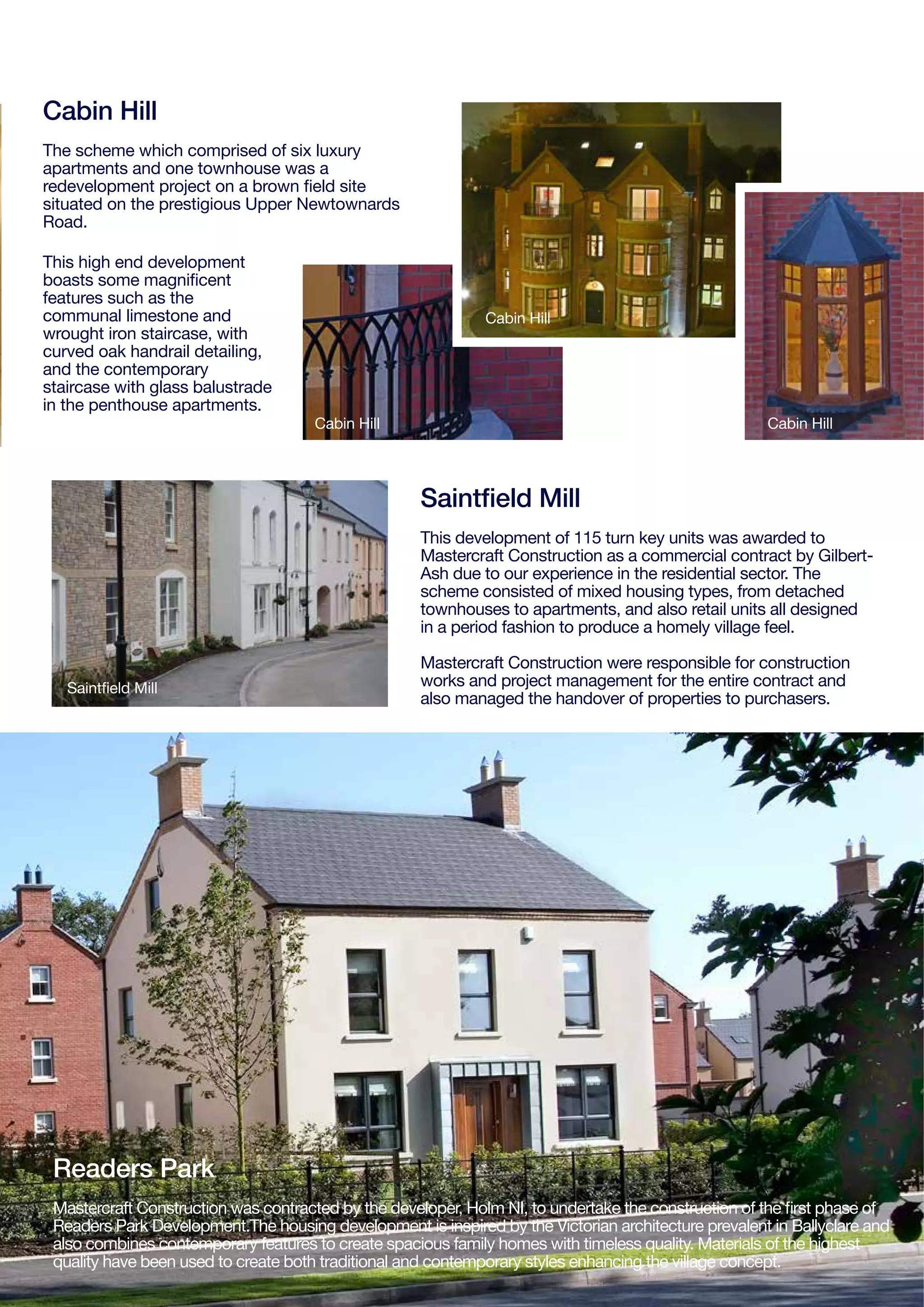 Mastercrafts residential portfolio | PDF