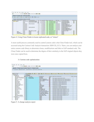 Master custom code management with sap solution manager | DOCX