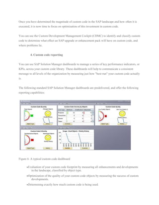 Master custom code management with sap solution manager | PDF