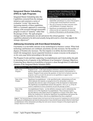 Agile Program Management - Moving from Principles to Practices | PDF