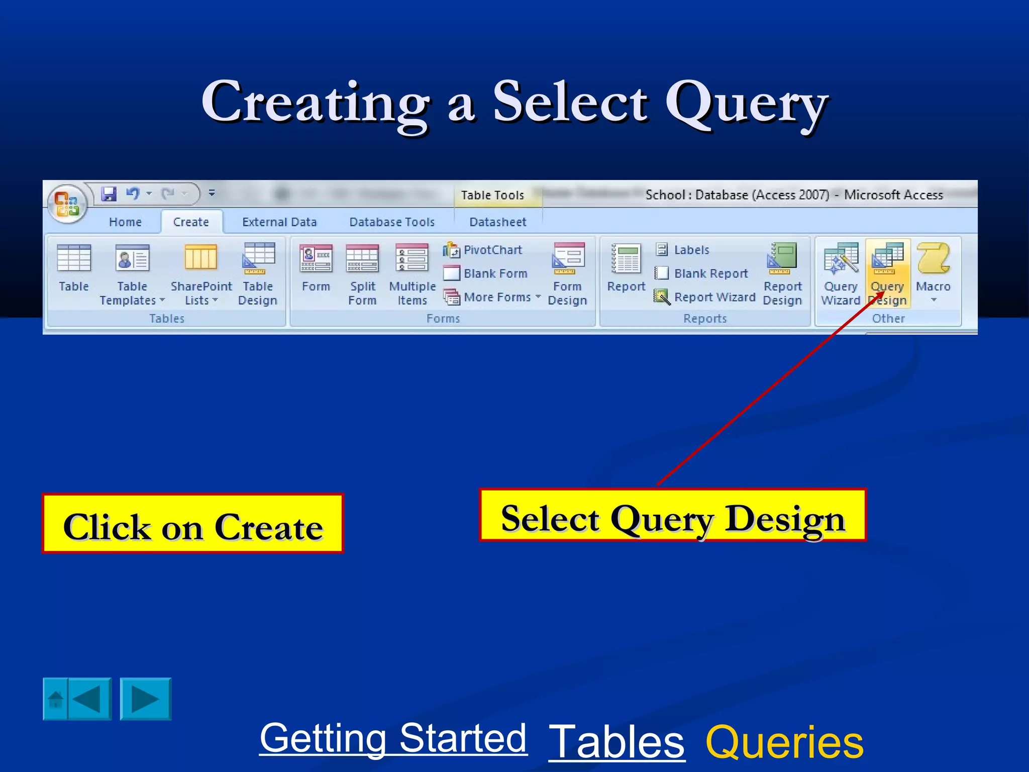 Master database management for cxc | PPT