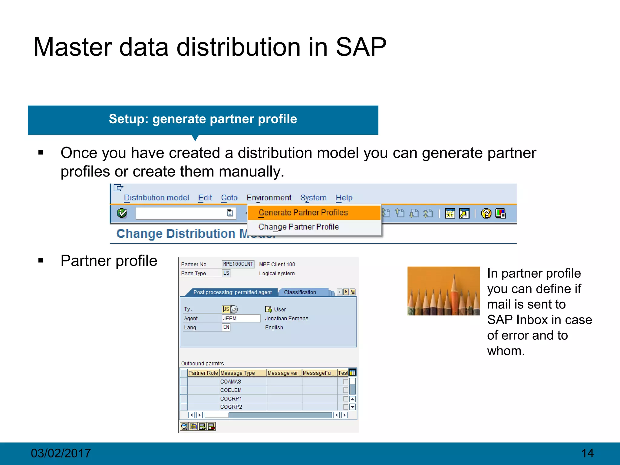 Master data distribution in SAP: implementation guide | PDF