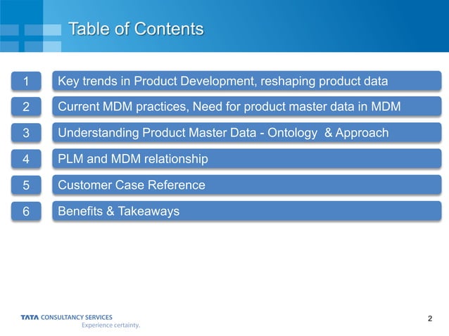 Master data management (mdm) & plm in context of enterprise product management | PPTX