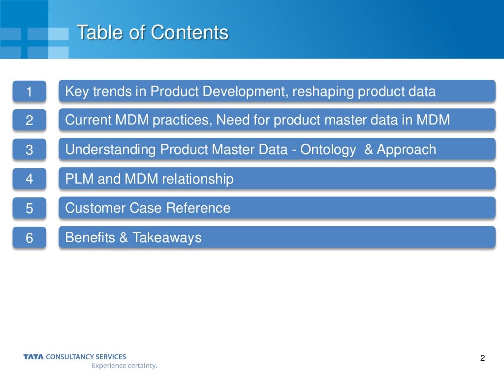 Master data management (mdm) & plm in context of enterprise product m…