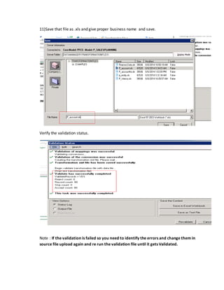SAP BPC 10.0 NW FLAT FILE (csv)Master data upload doc | DOCX