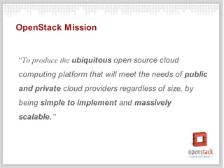 OpenStack Technology Overview | PPT