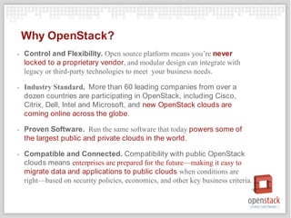 OpenStack Technology Overview | PPT