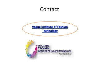 Master Degree Program in Fashion Merchandising & Retail Management | PPTX