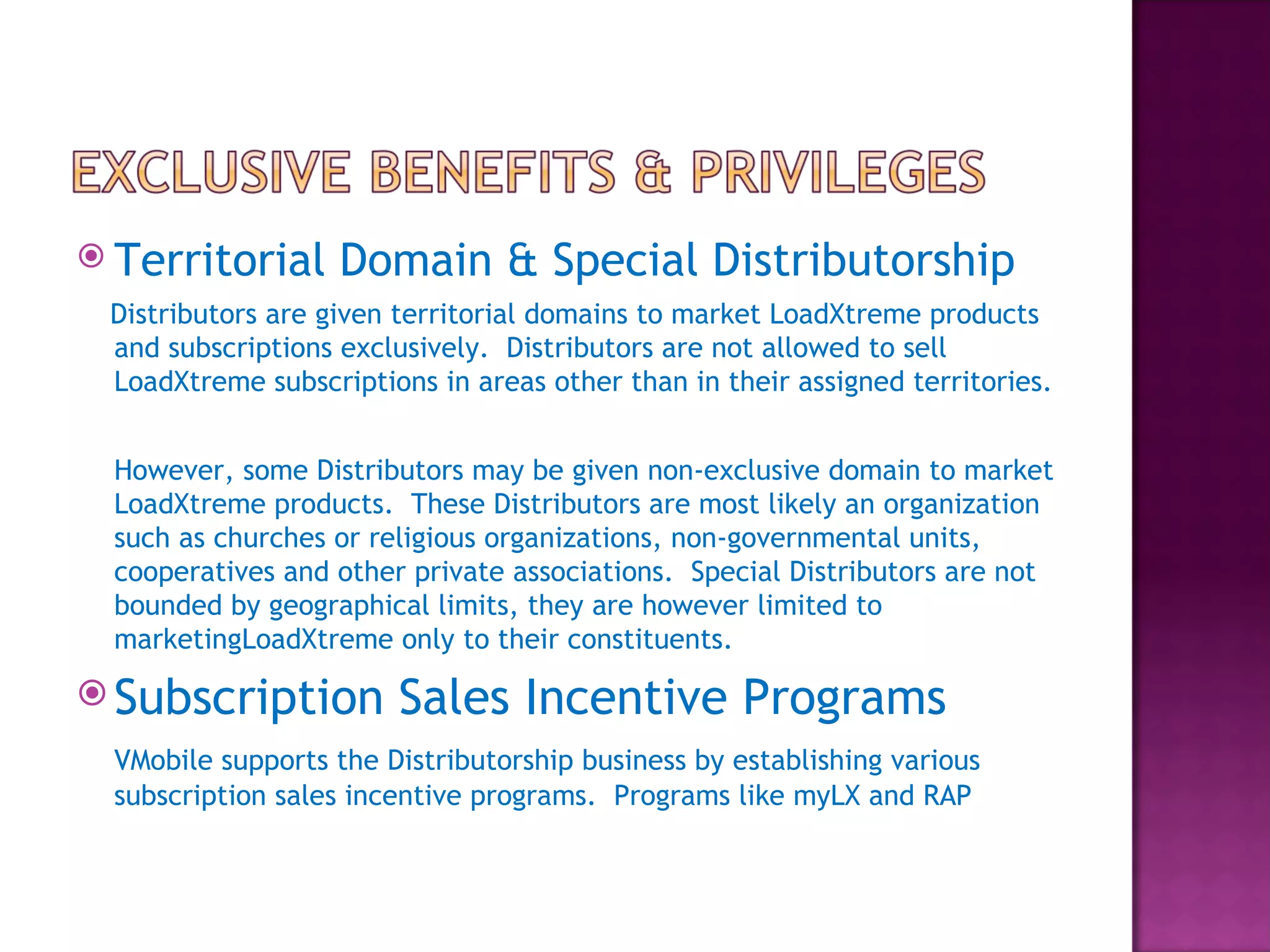 Master distributorship | PPS