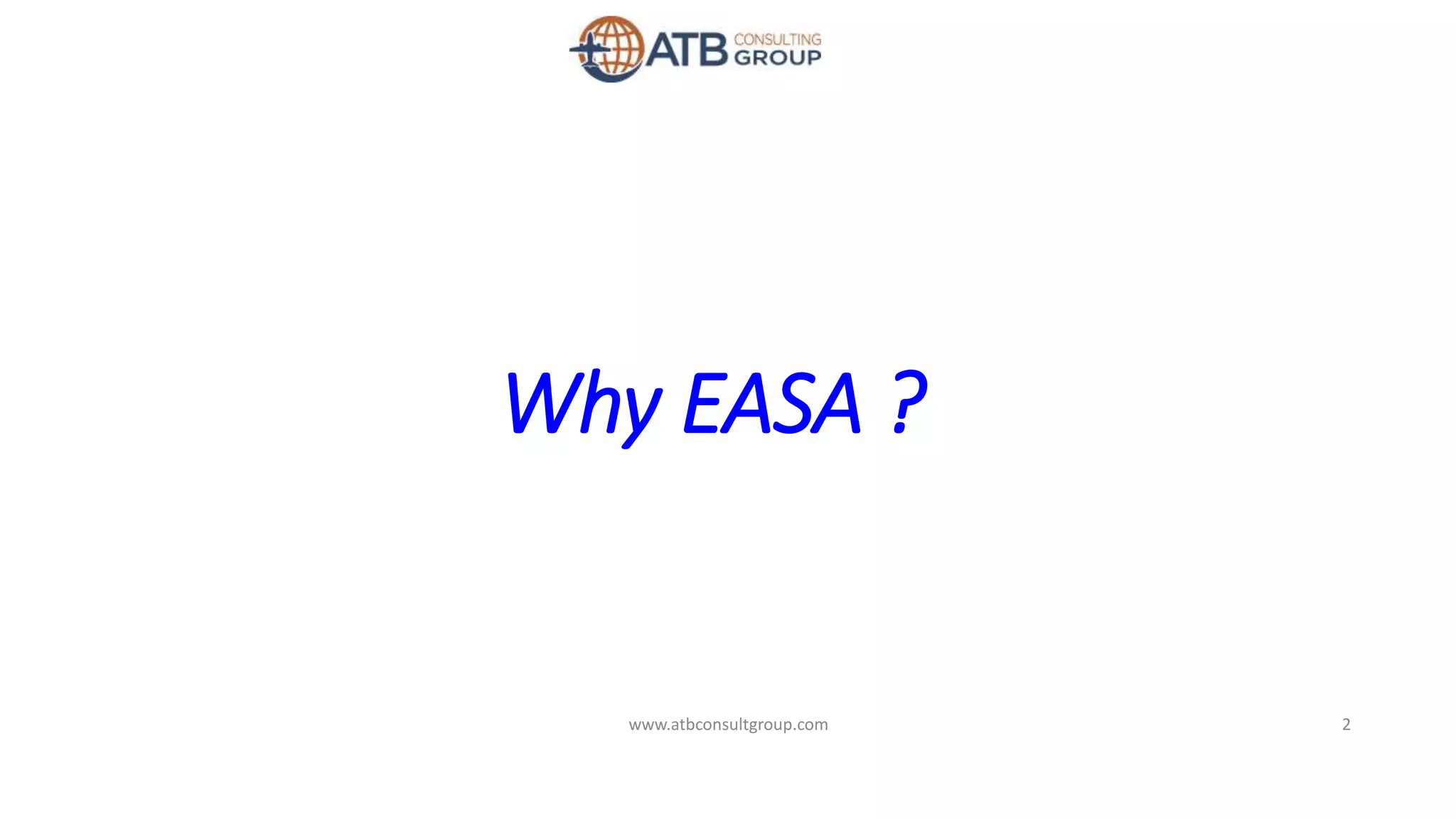 Master EASA presentation | PPTX