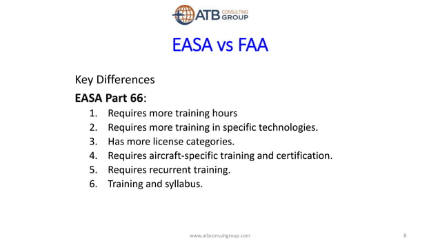 Master EASA presentation | PPT