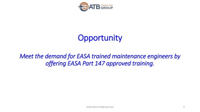 Master EASA presentation | PPT