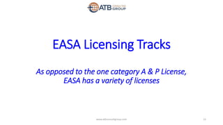 Master EASA presentation | PPTX