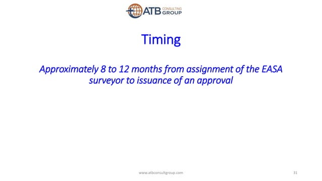 Master EASA presentation | PPTX