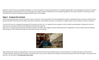 Master eLearning Translation in 7 Simple Steps | PDF