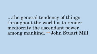 Escape the Mediocrity Trap | PDF