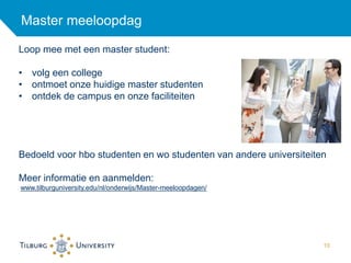 Master Fiscale Economie en Fiscaal Recht | PPT