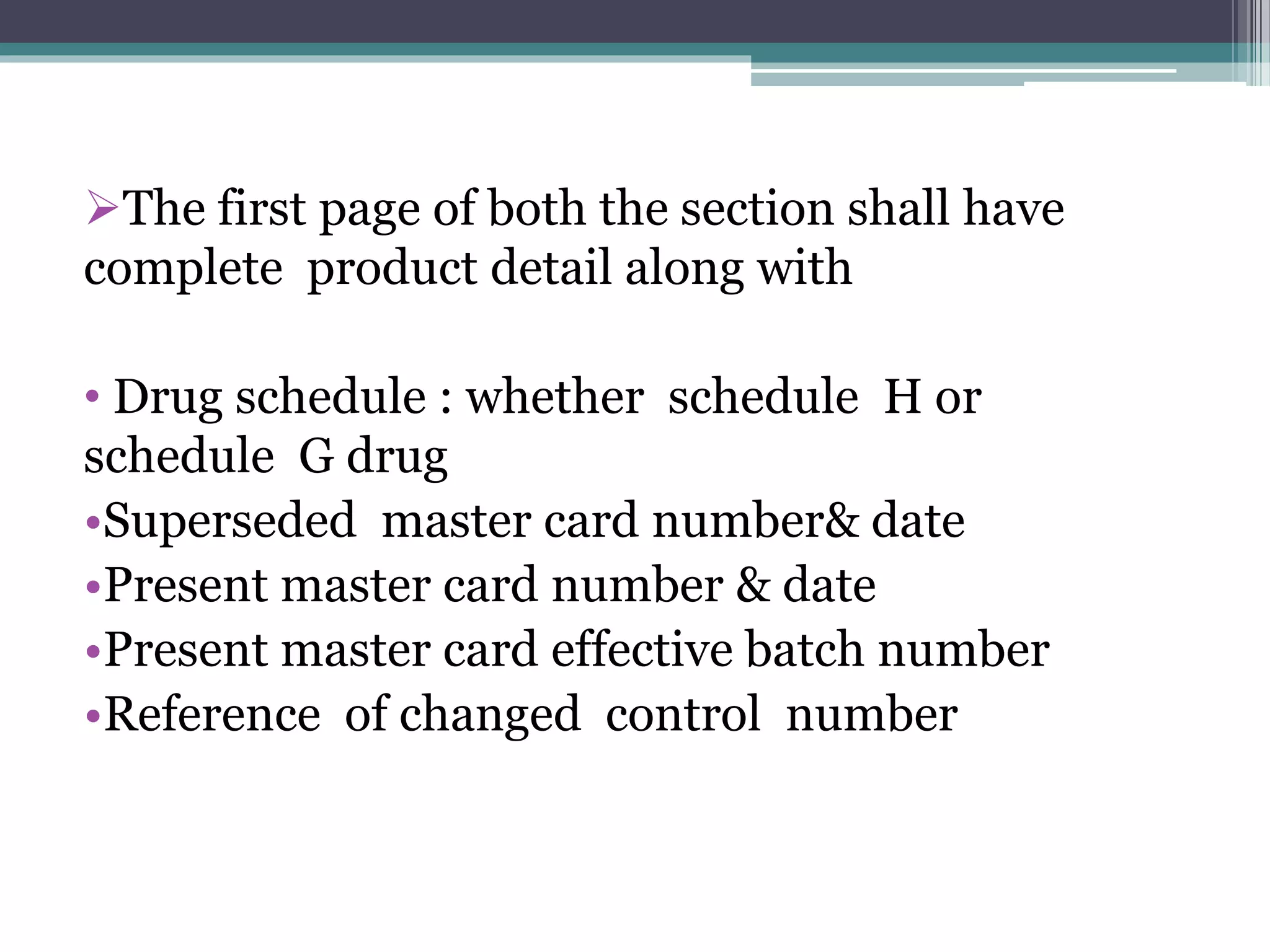 Master formula record | PPTX
