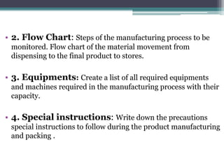 Master formula record | PPTX
