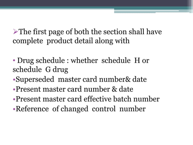 Master formula record | PPTX