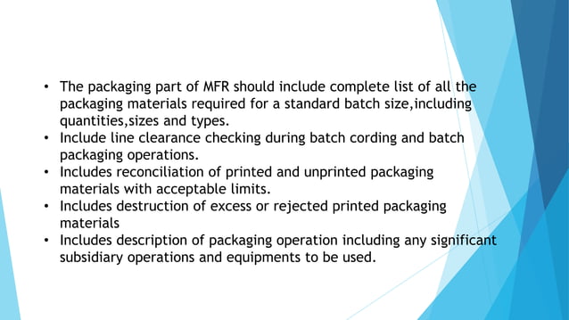 Master formula record | PPTX | Pharmaceutical Industry | Industries