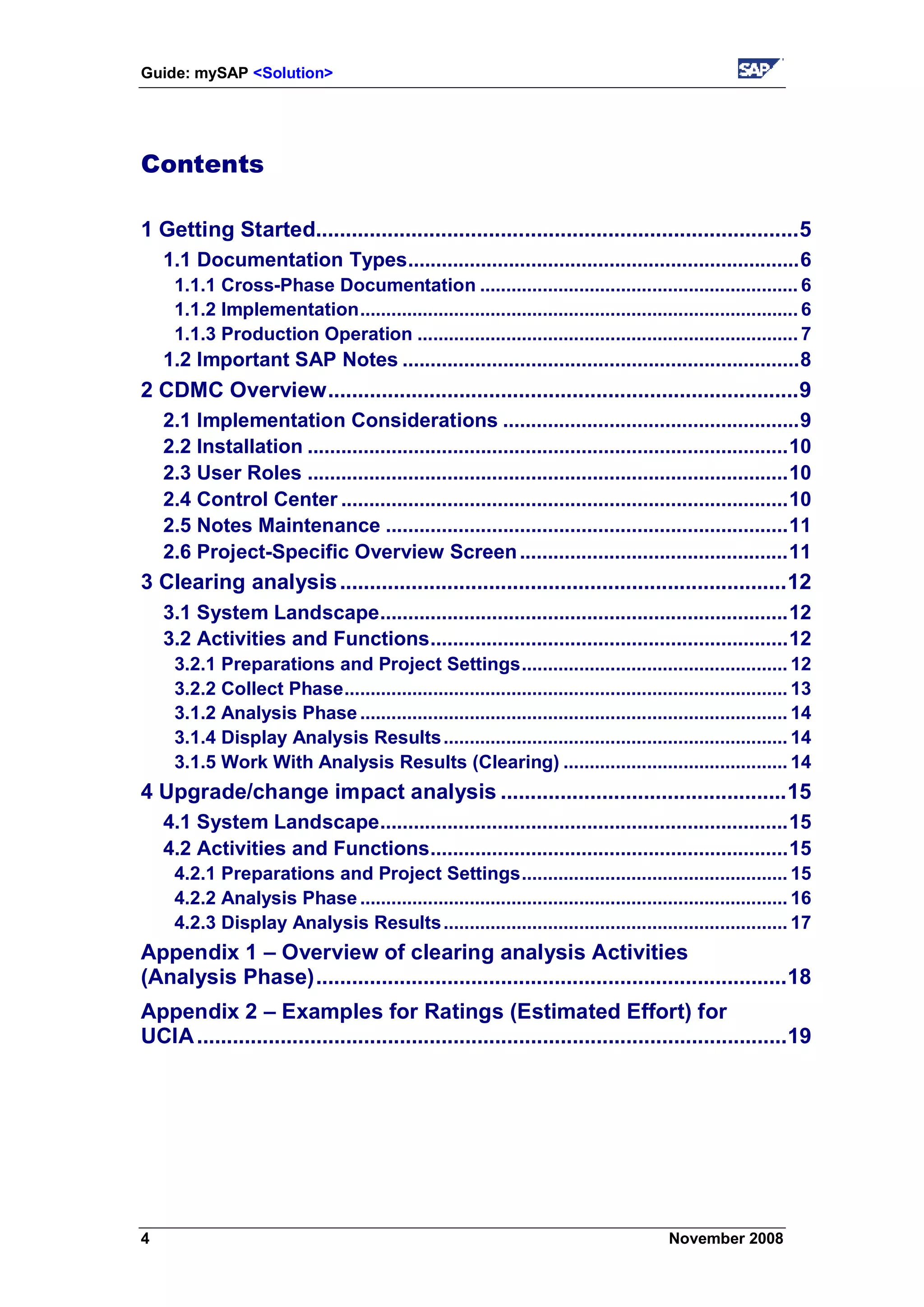 Master guide cdmc | PDF