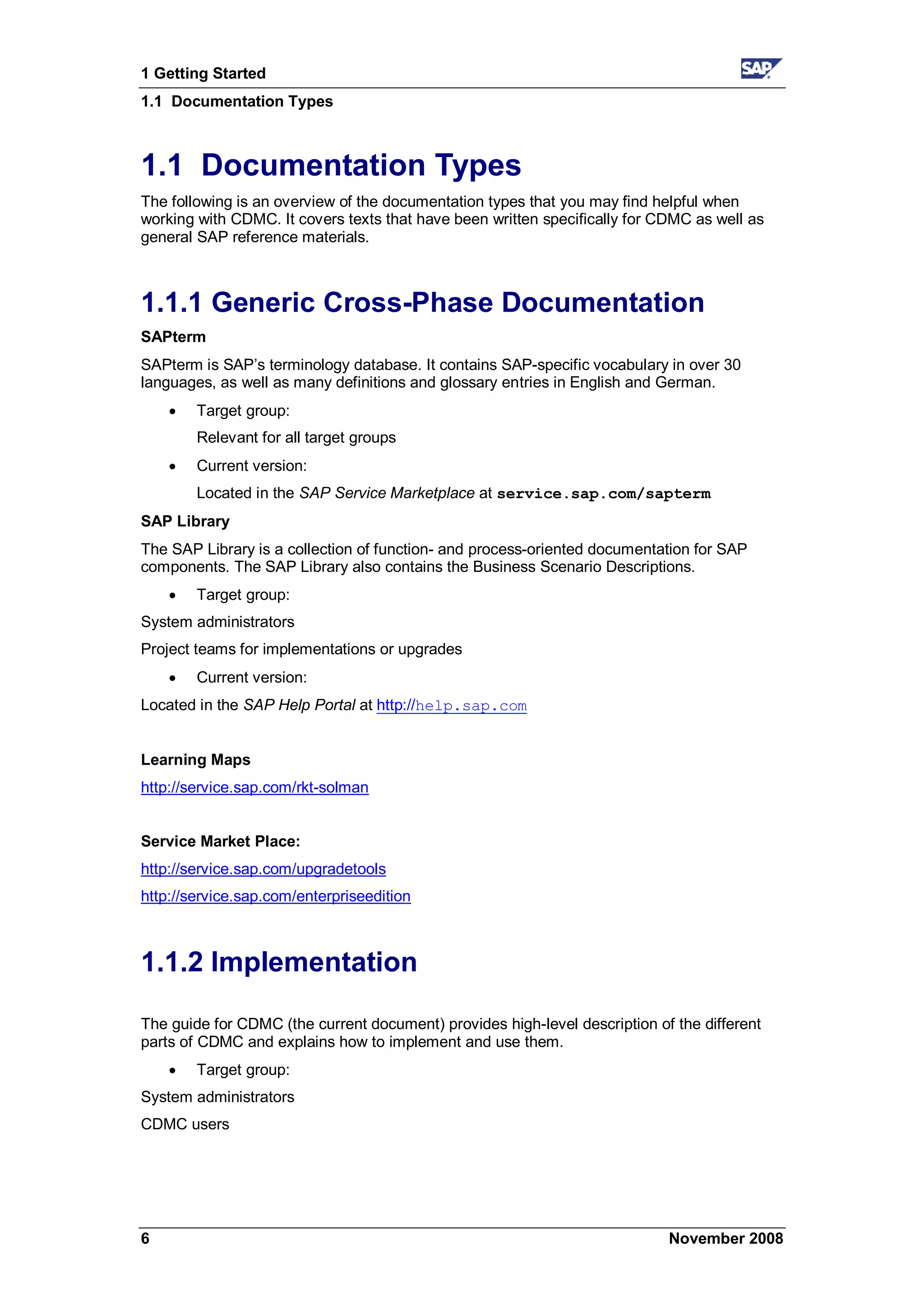 Master guide cdmc | PDF