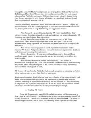 Master guide manual | PDF