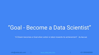 Master guide to become a data scientist | PPTX