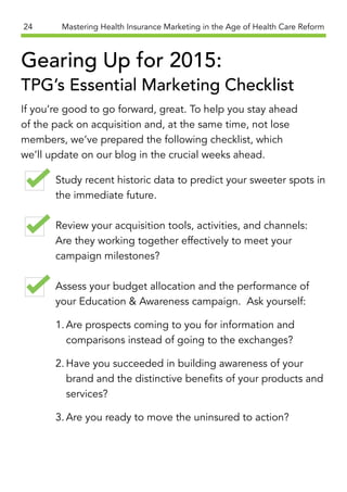 Master health insurance marketing | PDF