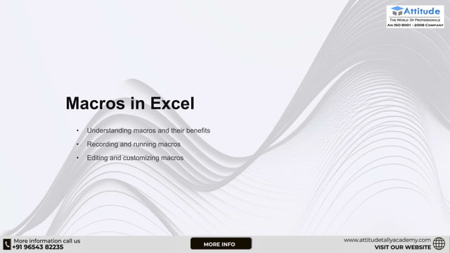 Mastering Advanced Excel Techniques Macros Vba And Automationpptx