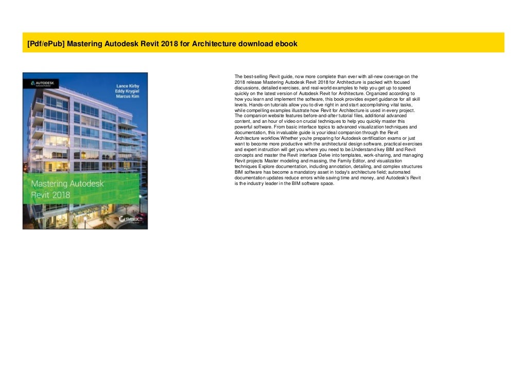 Autodesk revit book pdf - lponyc
