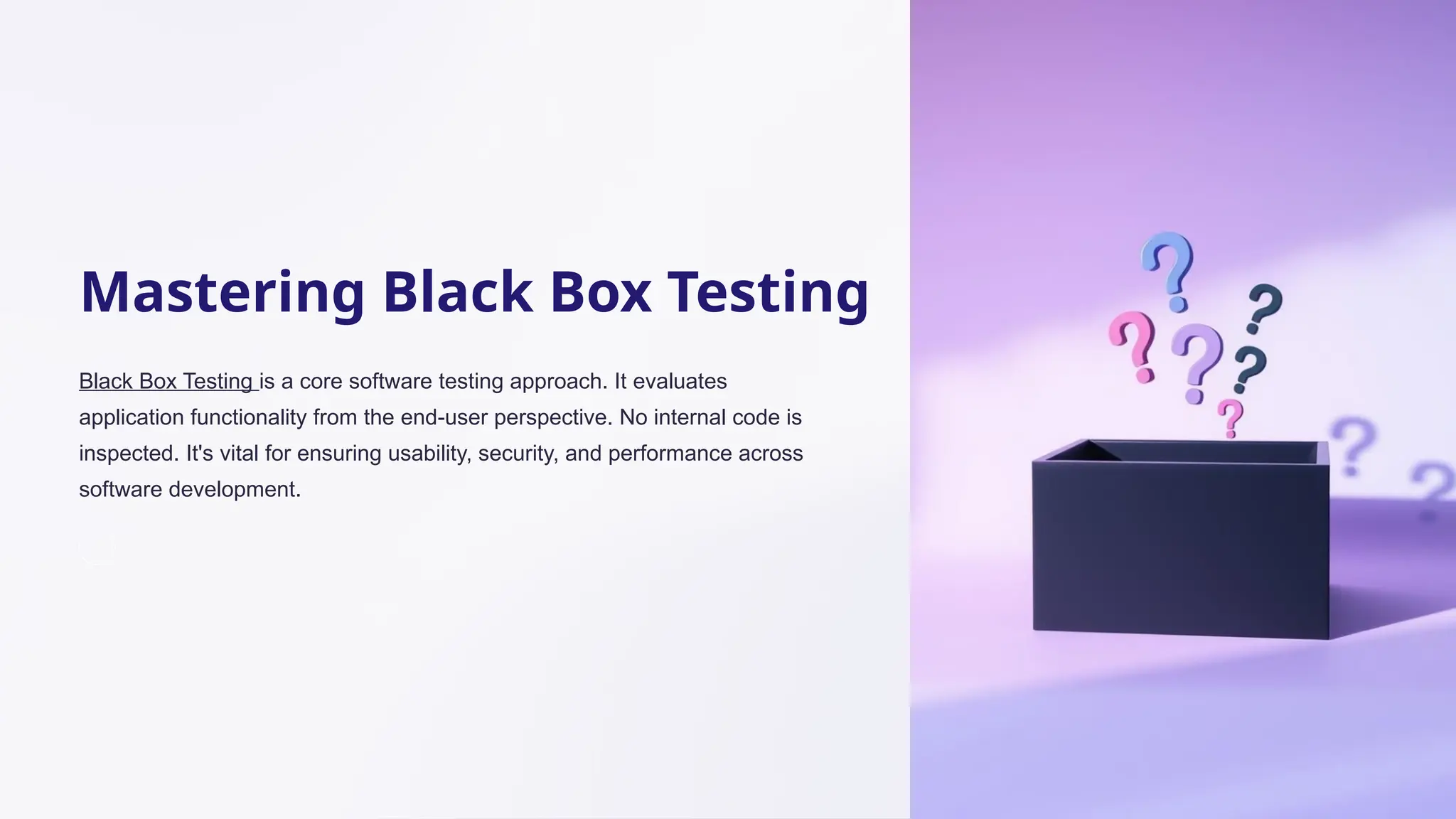 What is Black Box Testing and How to Master it..pptx