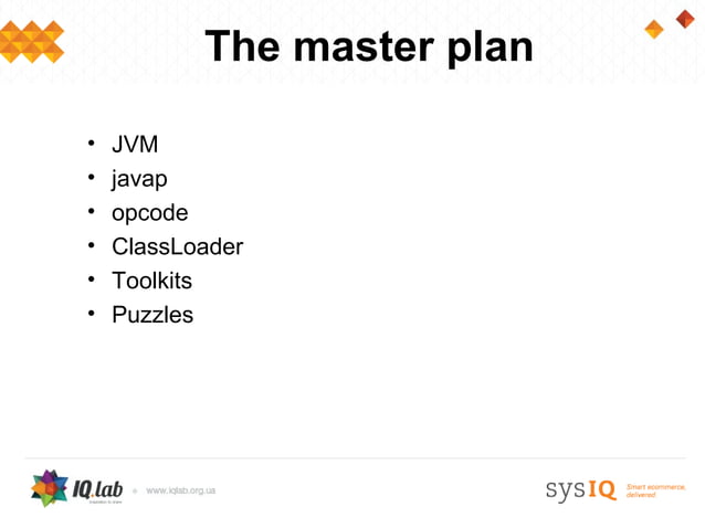 Mastering Java Bytecode Ppt