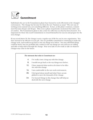 Mastering the Change Curve | PDF