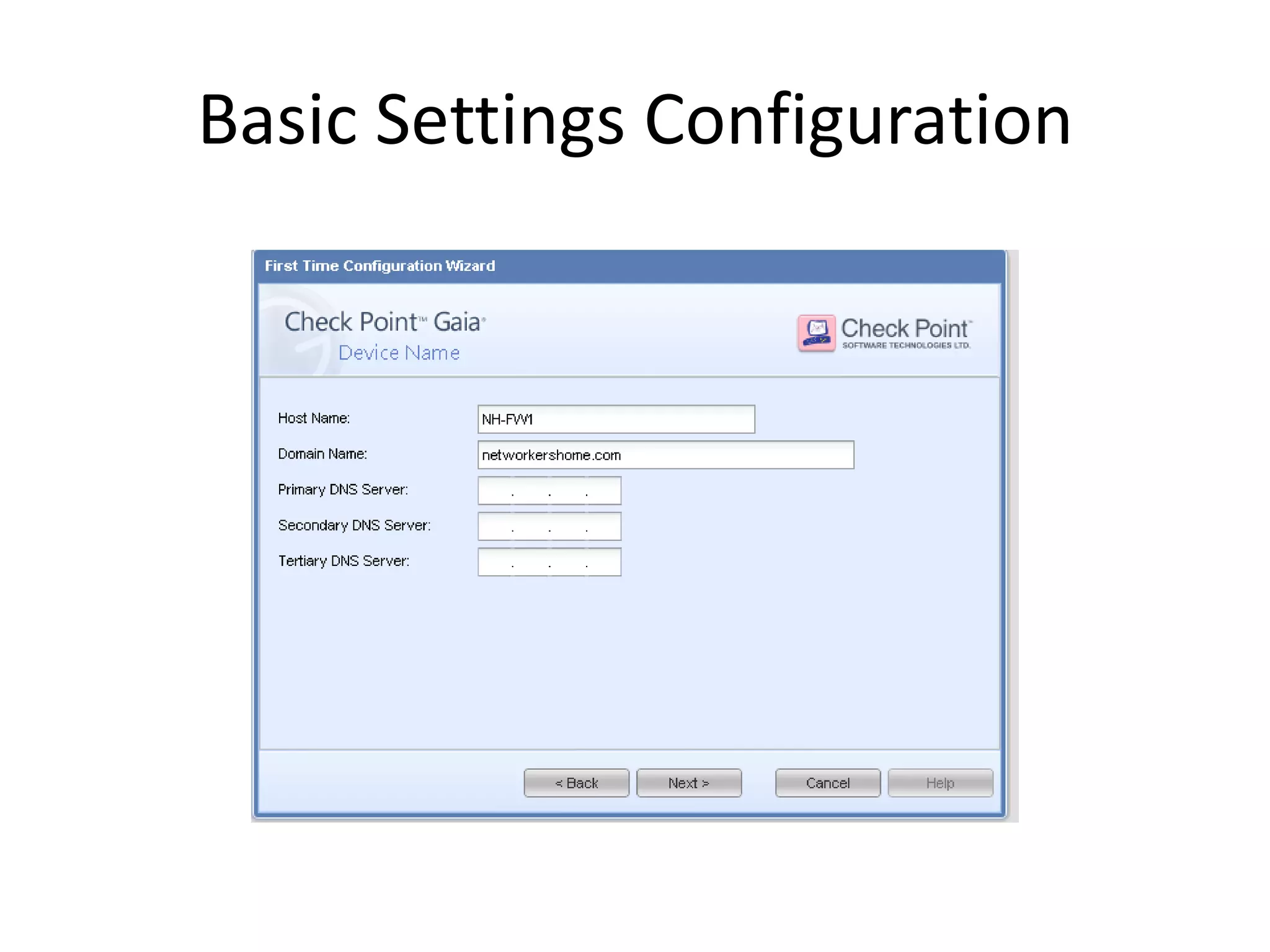 Mastering checkpoint-1-basic-installation | PPTX
